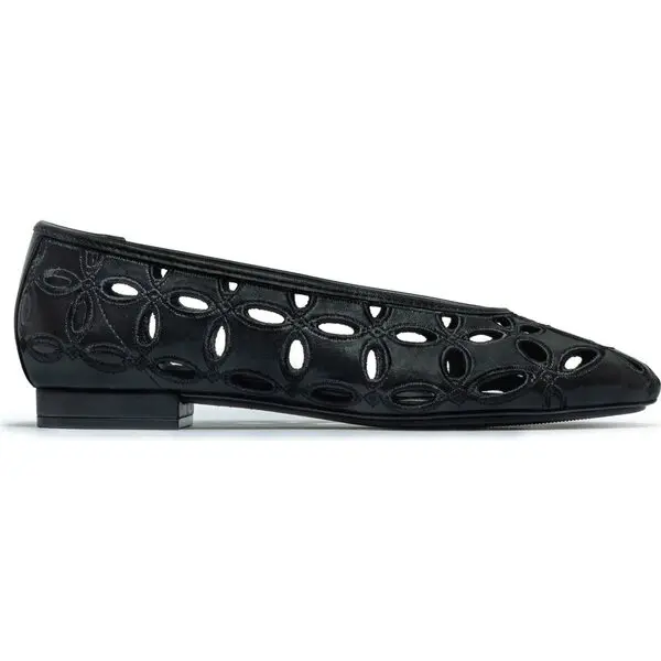 Bernardo Brie Ballet Flat - Black