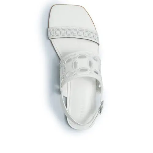 Bernardo Orla Slingback Sandal - White