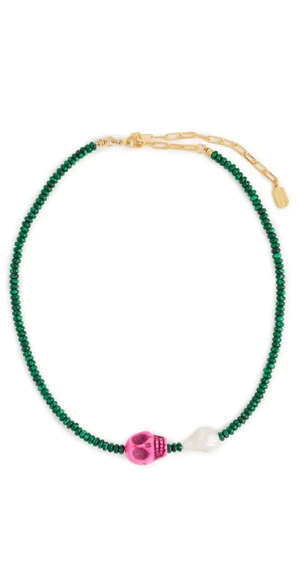 ELIZABETH COLE Meiko Necklace - Green