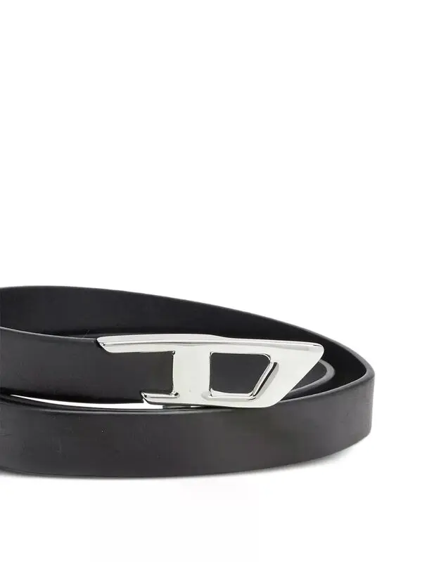 DIESEL® B-d Logo Leather Belt