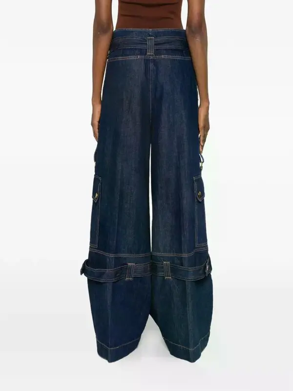 Zimmermann Flap-pocket Jeans With Belt