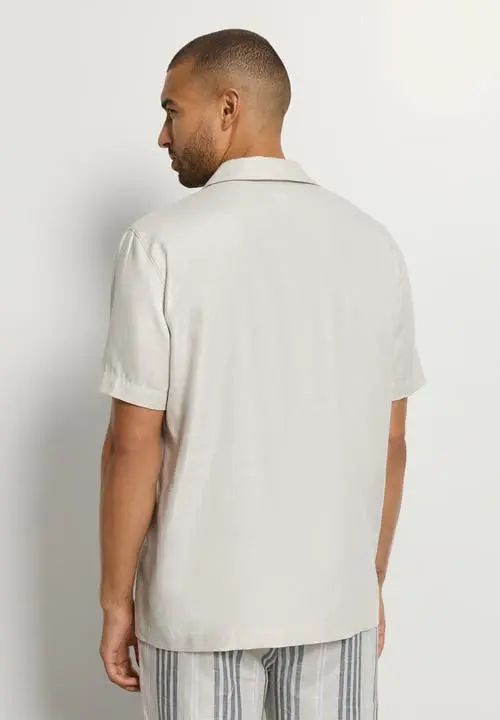 Hanro Uc Linen And Cotton Woven Shirt