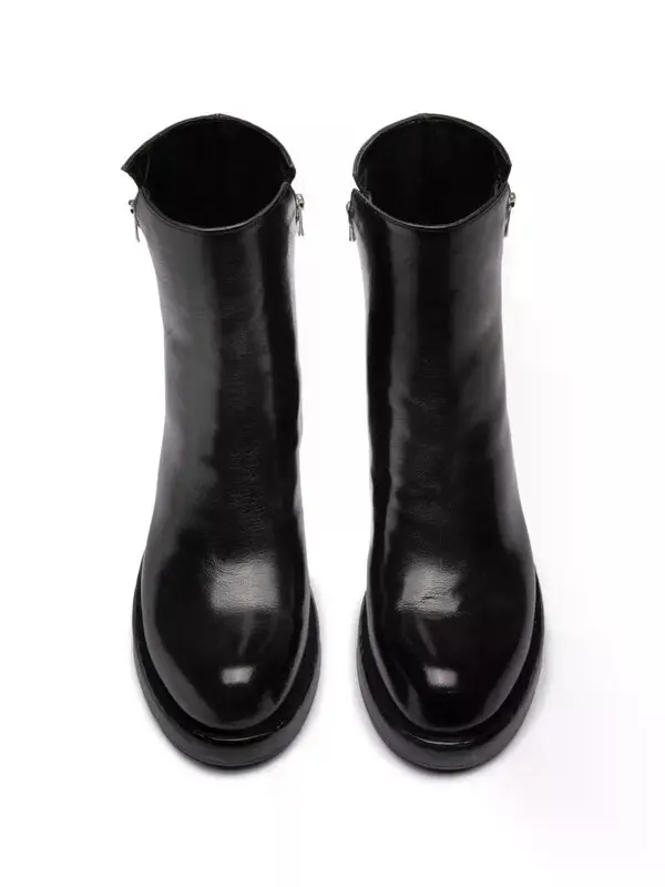 Officine Creative Brett 010 Side-zip Ankle Boots