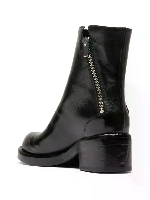 Officine Creative Brett 010 Side-zip Ankle Boots