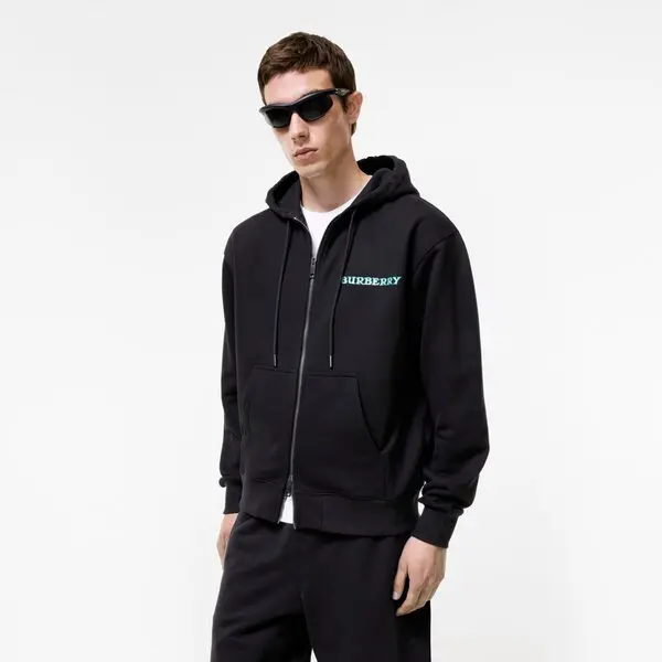 Burberry Cotton Zip Hoodie