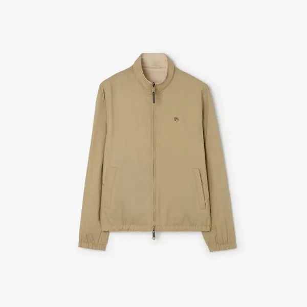 Burberry Reversible Harrington Jacket - Sparrow Beige