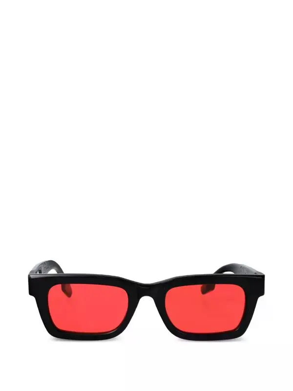 VISION OF SUPER The Rider Rectangle-frame Sunglasses - Black