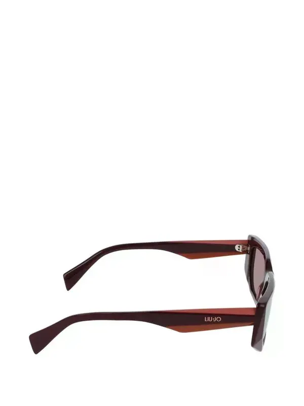 Liu Jo Geometric-frame Sunglasses - Brown