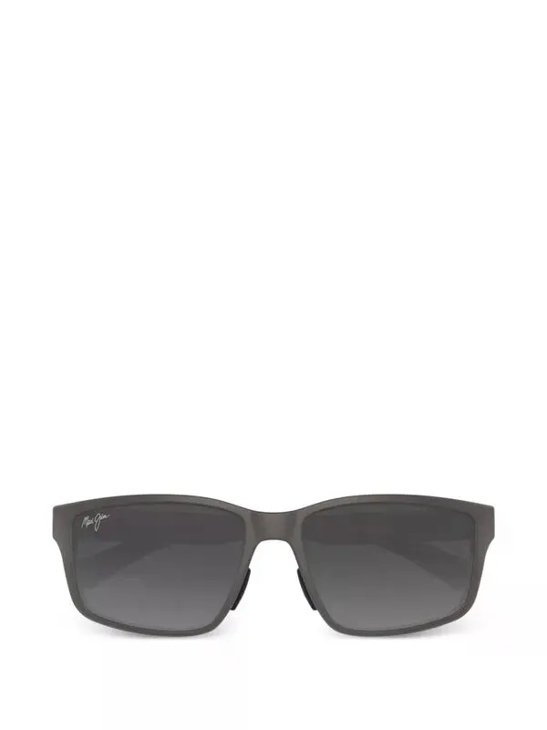 Maui Jim Walewaha Rectangle-frame Sunglasses - Grey