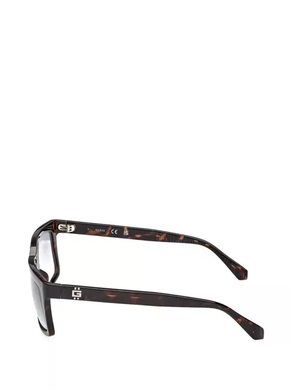 Guess Rectangle Frame Sunglasses - Brown