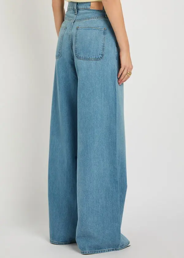 Paige Cameron Wide-leg Denim Jeans