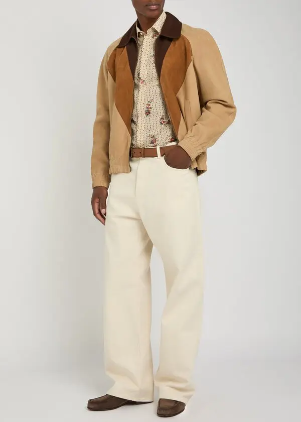 Valentino Garavani Floral-print Cotton Shirt