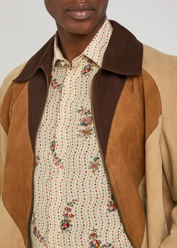 Valentino Garavani Floral-print Cotton Shirt