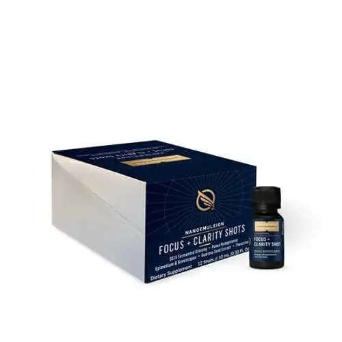 QUICKSILVER SCIENTIFIC Focus And Clarity Liposomal Energy Support Shot - None