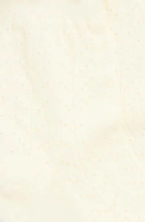 STEMS Pointelle Ankle Socks - Ivory