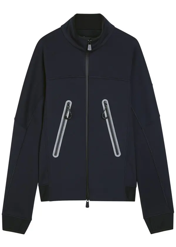 Moncler Logo-appliquéd Stretch-jersey Sweatshirt