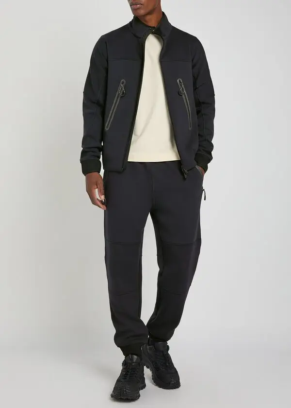 Moncler Logo-appliquéd Stretch-jersey Sweatshirt