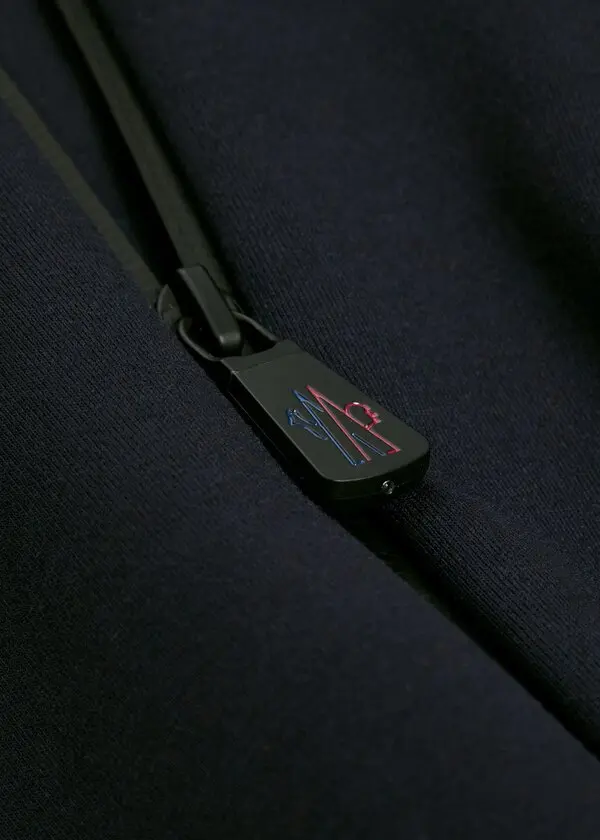 Moncler Logo-appliquéd Stretch-jersey Sweatshirt