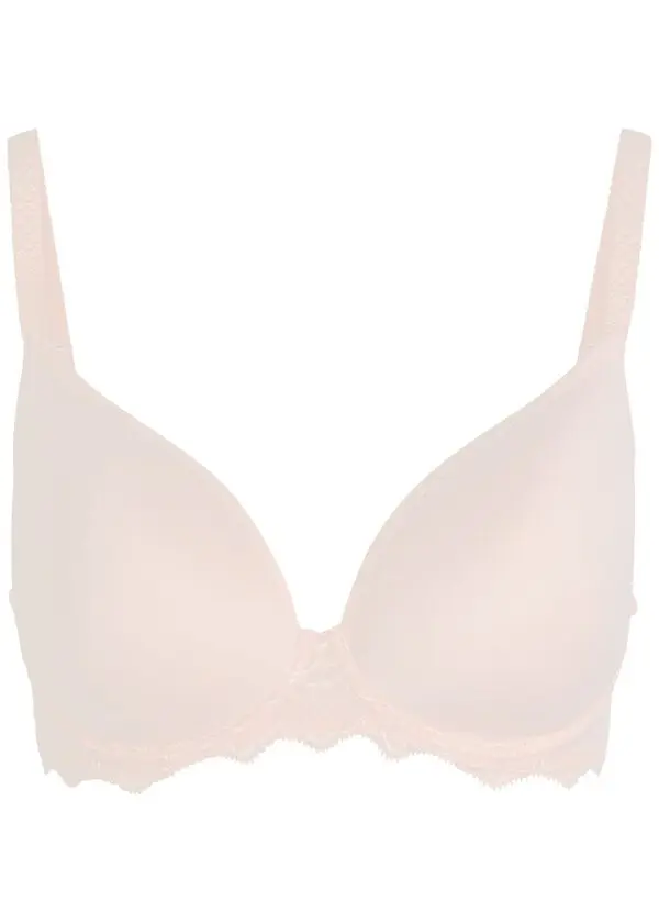 Simone Perele Caresse Spacer Plunge Bra - Light Pink