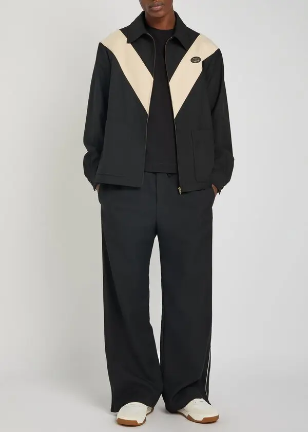 Valentino Garavani Panelled Woven Jacket - Black
