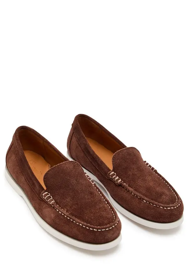 Polo Ralph Lauren Merton Suede Loafers - Brown