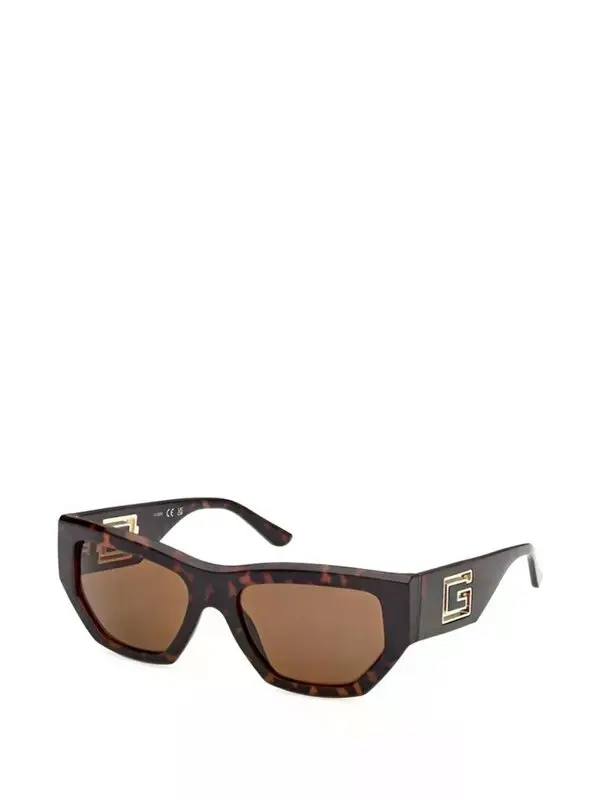 Guess Rectangle-frame Sunglasses - Brown