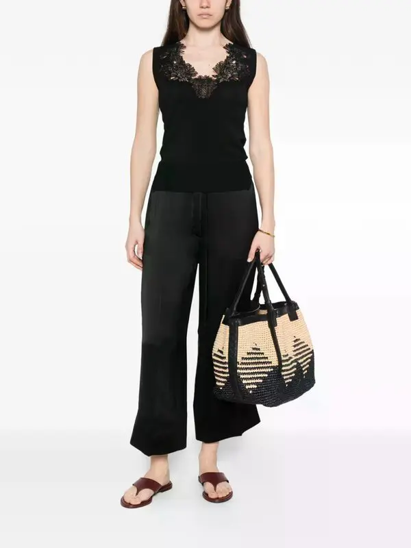 Ermanno Scervino Lace Knit Tank Top