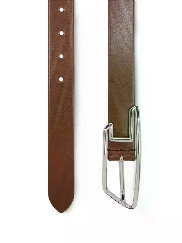 DIESEL® Outlined D Buckle Belt - Brown