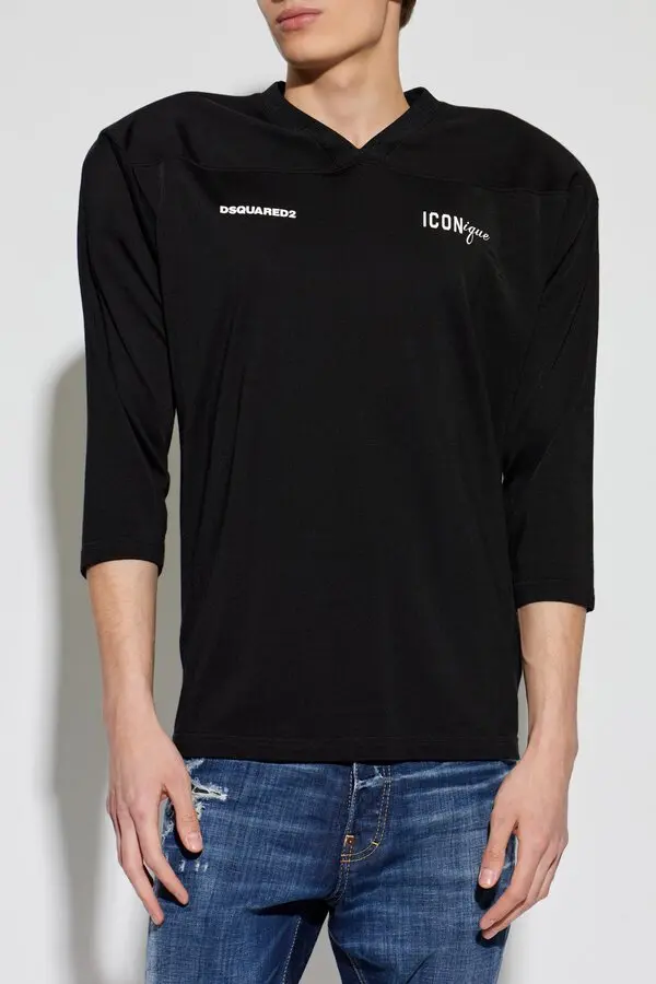 Dsquared2 T-shirt With Shoulder Pads