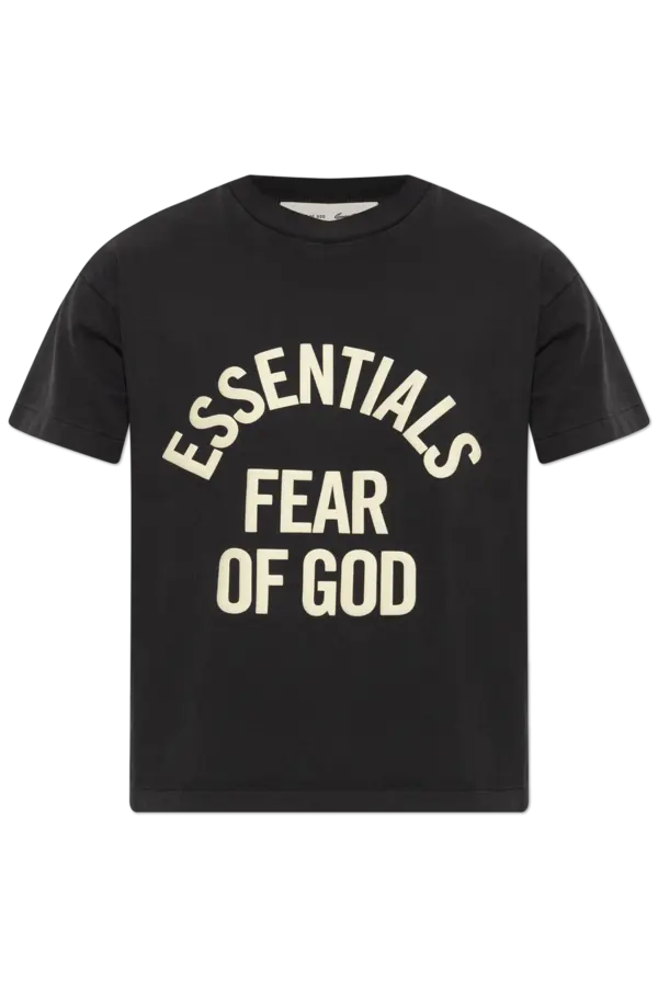 Fear Of God Logo-printed T-shirt - Black