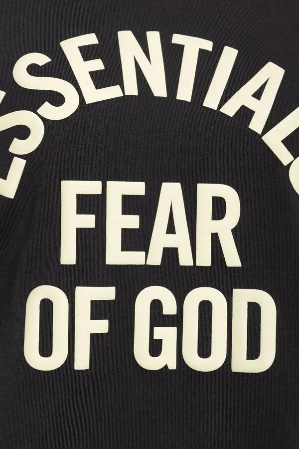 Fear Of God Logo-printed T-shirt - Black