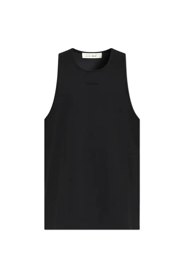 Fear Of God Ribbed Sleeveless T-shirt - Black