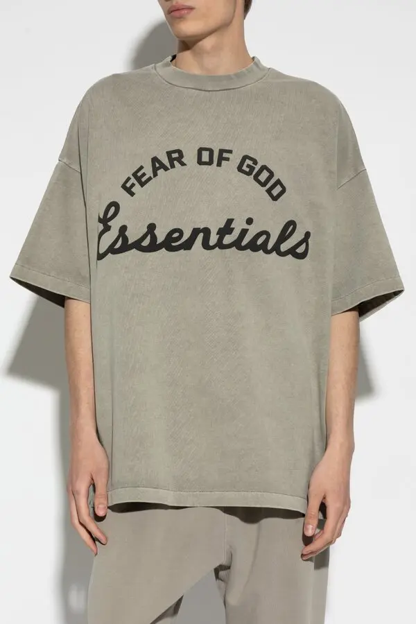 Fear Of God T-shirt With Printed Logo
