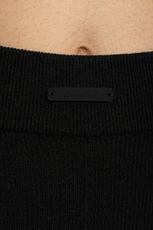 Fear Of God Ribbed Short Leggings - Black