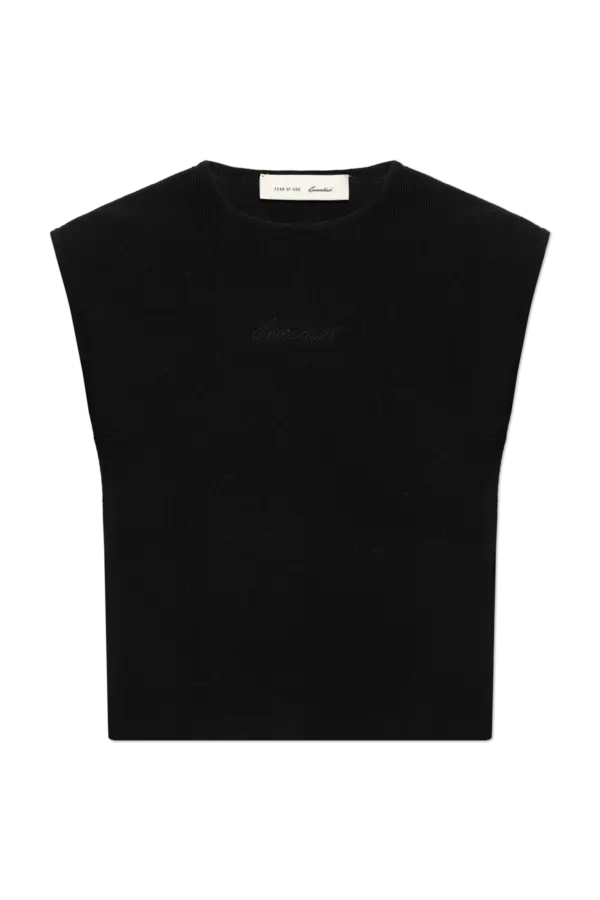 Fear Of God Sleeveless Top - Black
