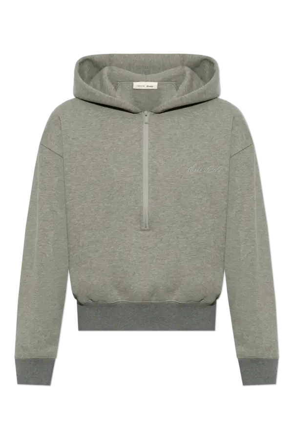 Fear Of God Hooded Relaxed Fit Sweatshirt - Grey