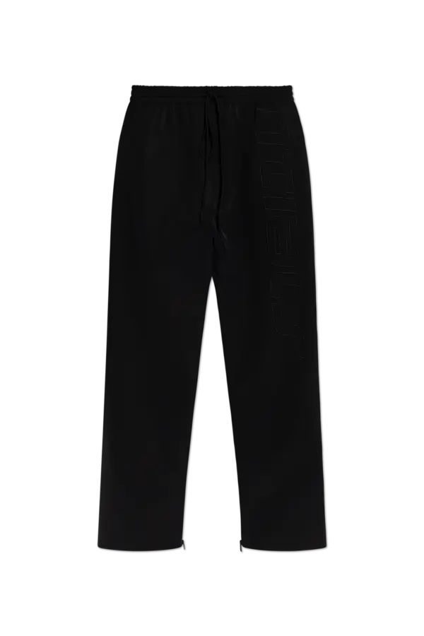 Fear Of God Trousers With Sewn-in Zippers - Black