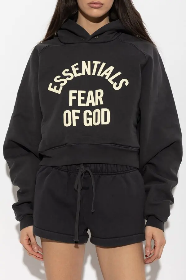 Fear Of God Hooded Pullover - Black