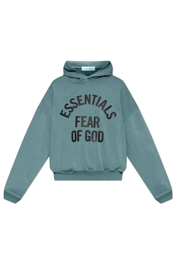 Fear Of God Hooded Sweatshirt - Blue