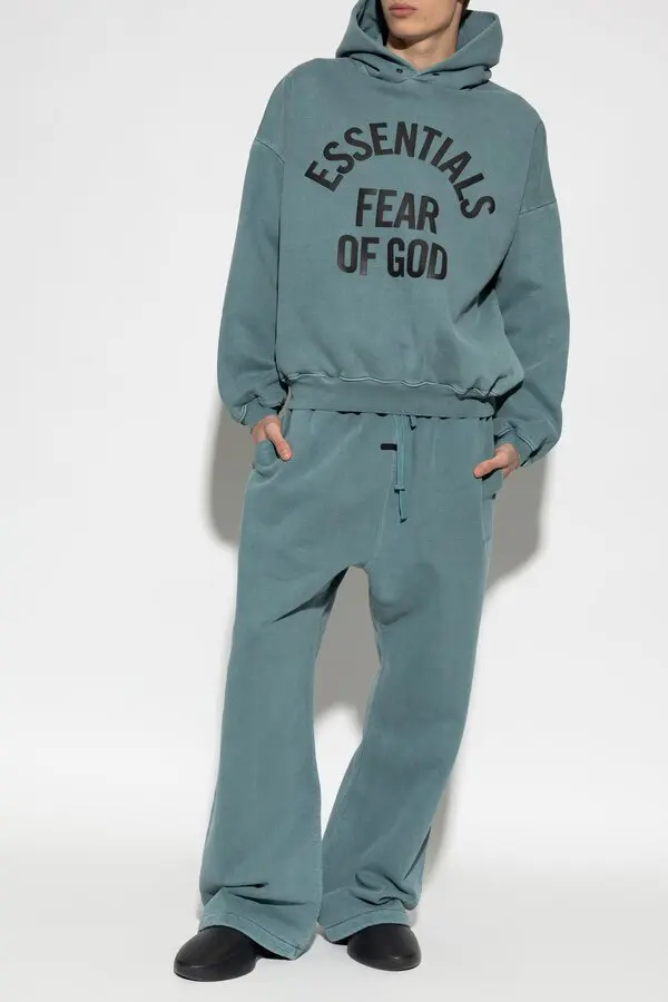 Fear Of God Hooded Sweatshirt - Blue
