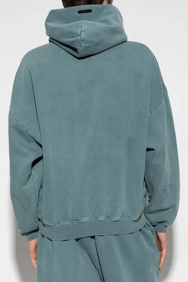 Fear Of God Hooded Sweatshirt - Blue