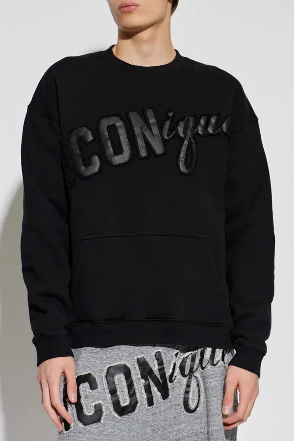 Dsquared2 Logo Sweatshirt - Black