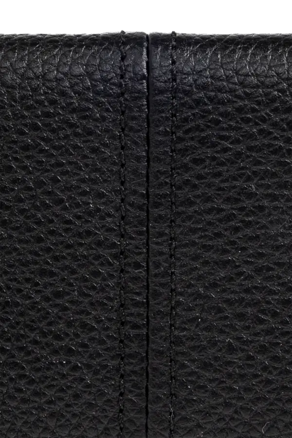 MAISON MARGIELA Leather Card Holder - Black
