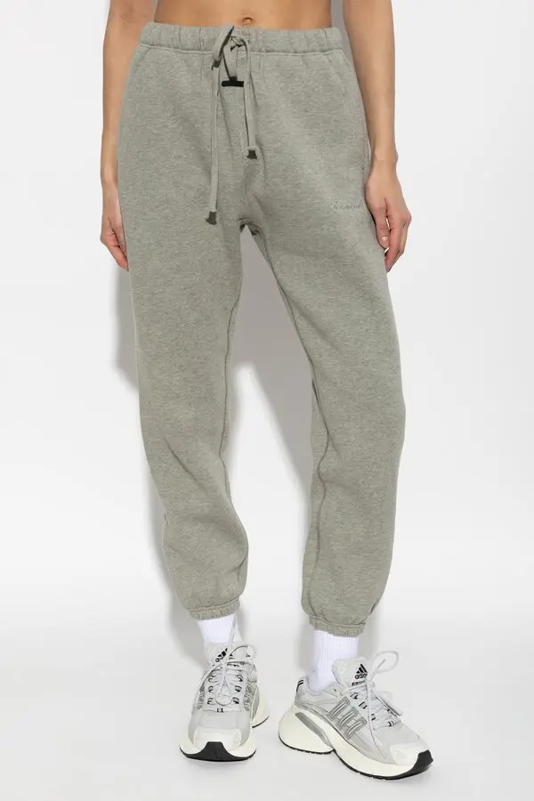 Fear Of God Sweatpants With Embroidered Logo - Grey