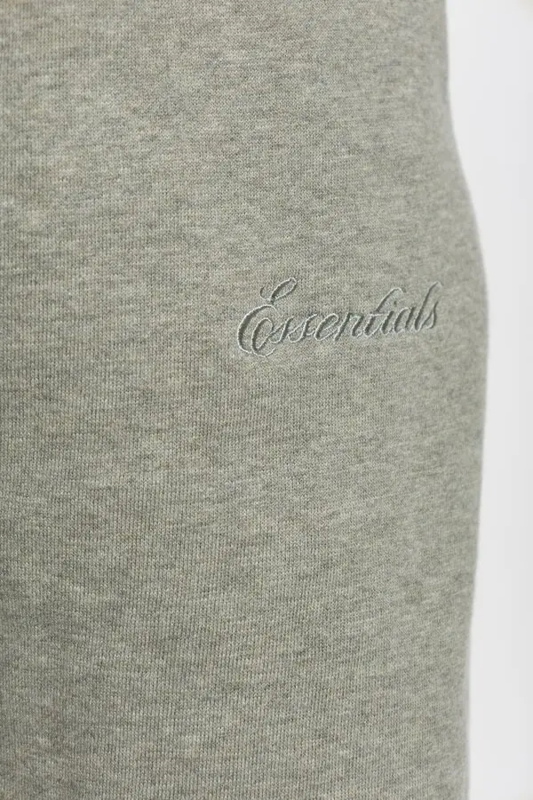 Fear Of God Sweatpants With Embroidered Logo - Grey