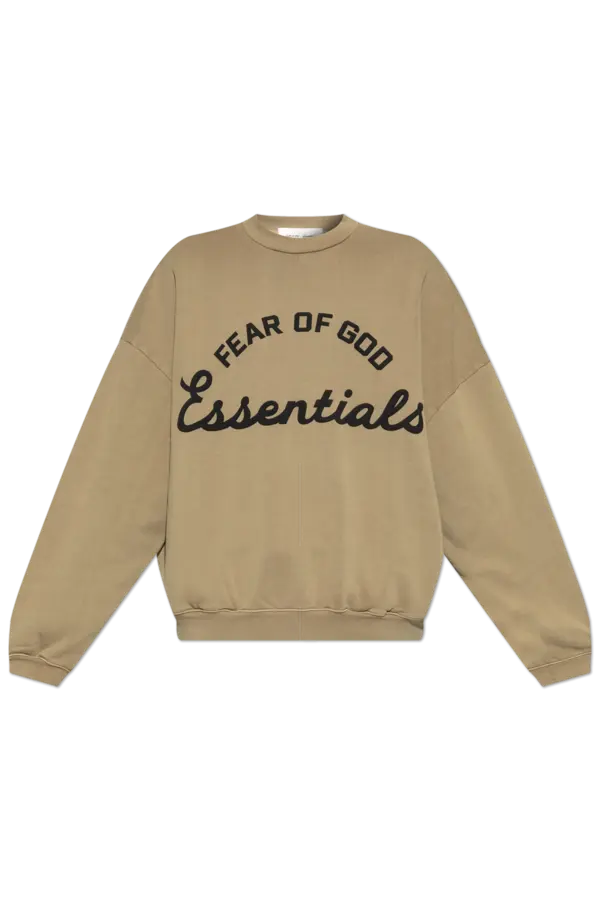 Fear Of God Logo Sweatshirt - Brown