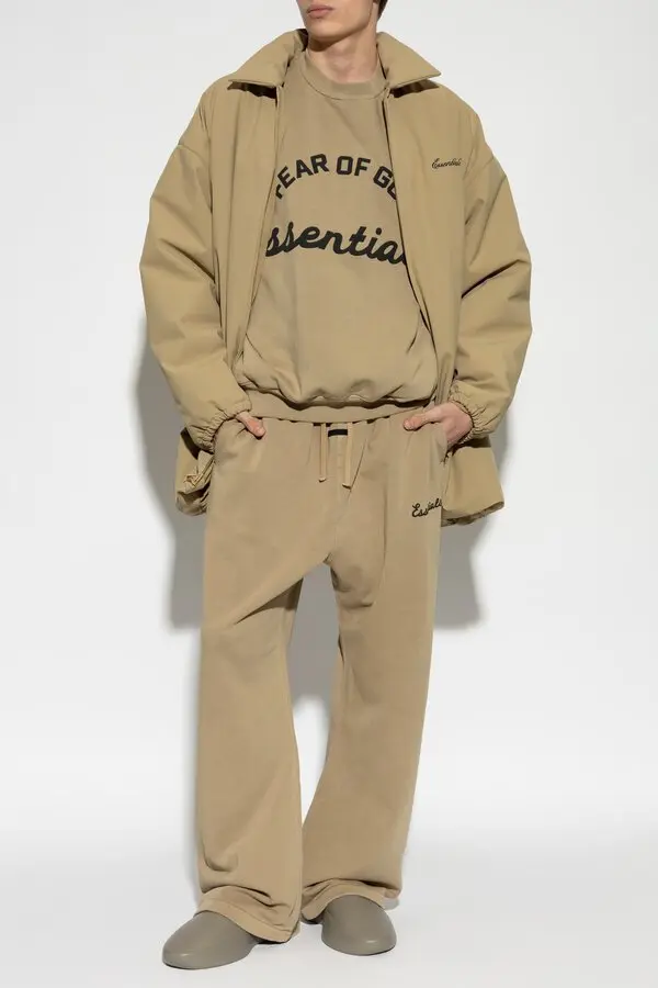 Fear Of God Logo Sweatshirt - Brown