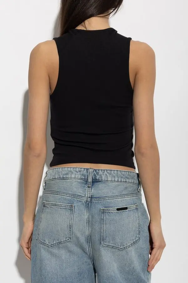 Fear Of God Sleeveless Ribbed Top - Black