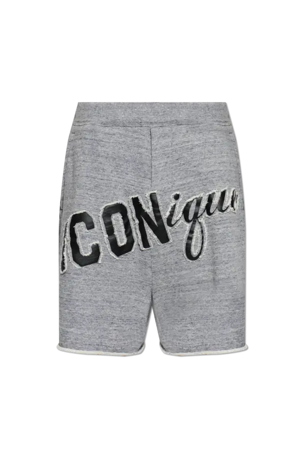 Dsquared2 Shorts With Logo - Grey