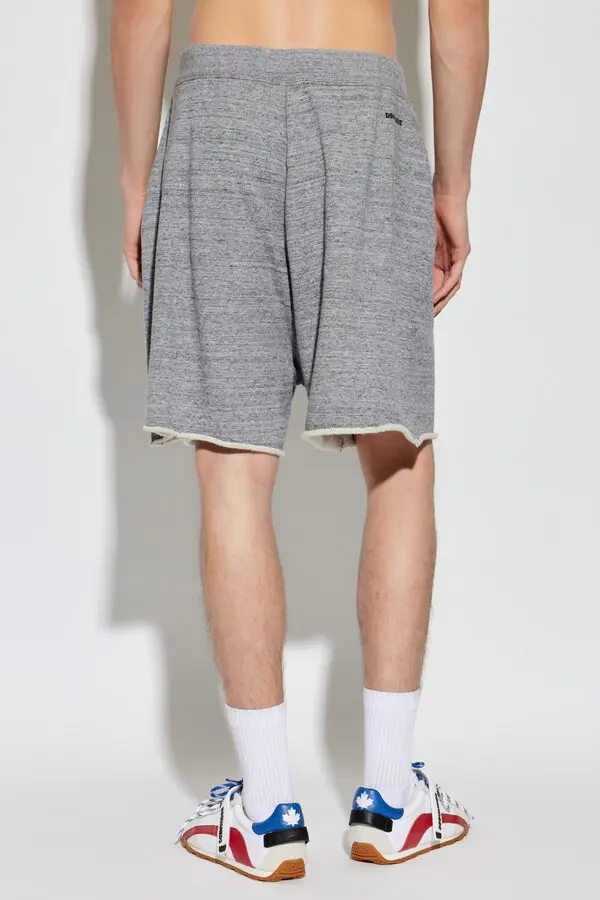Dsquared2 Shorts With Logo - Grey